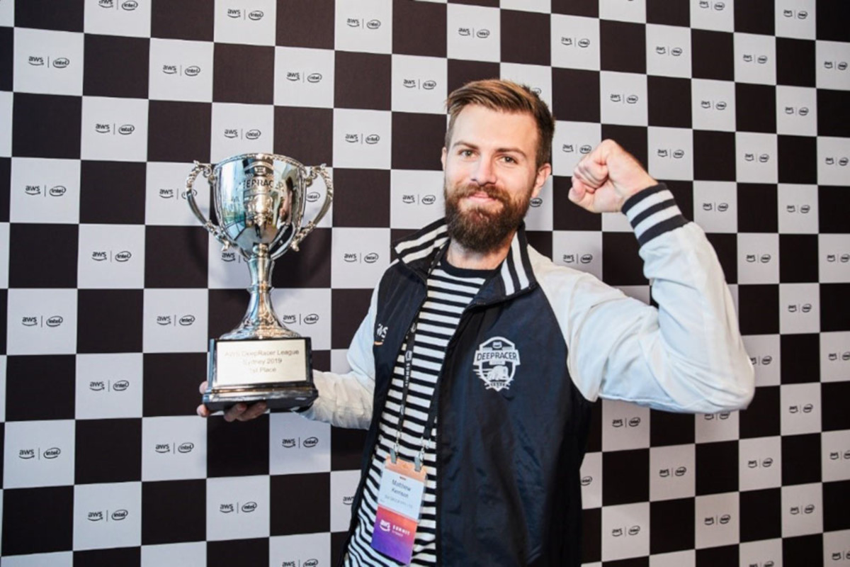 Winning DeepRacer Sydney